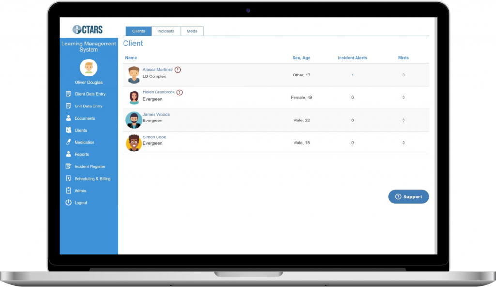 Australia’s #1 NDIS Client Management Software | CTARS