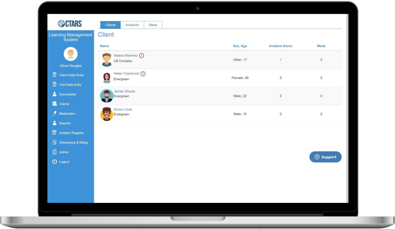 Australia’s #1 NDIS Client Management Software | CTARS