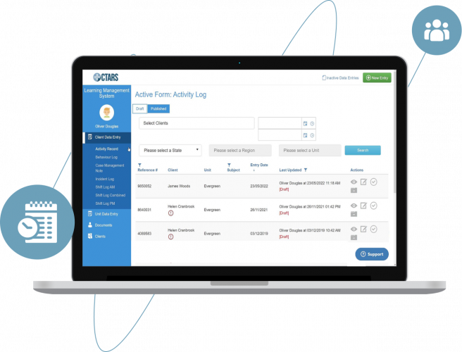 Client Management Software for Care Providers | CTARS